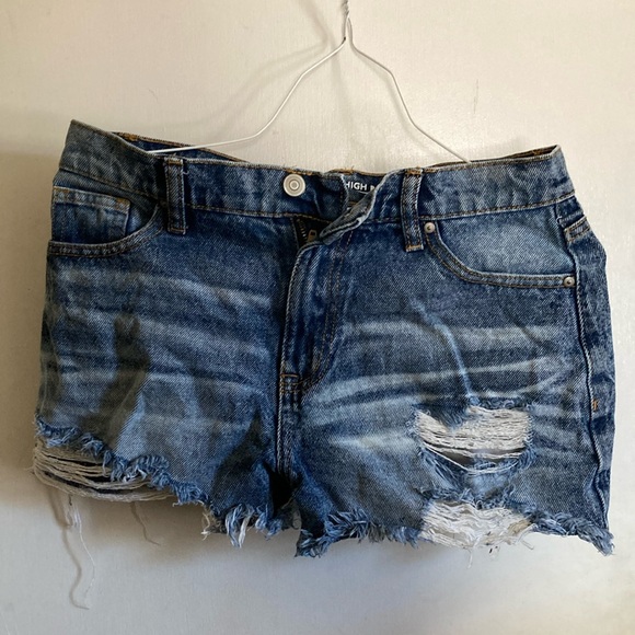Shorts | Ripped Jean Shorts High Rise | Poshmark